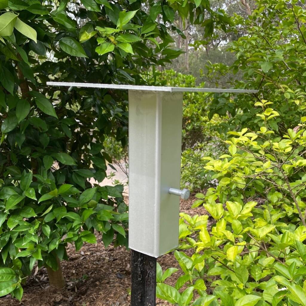 Native Bee Hive Star Picket Stand Galvanized Single Suits OATH