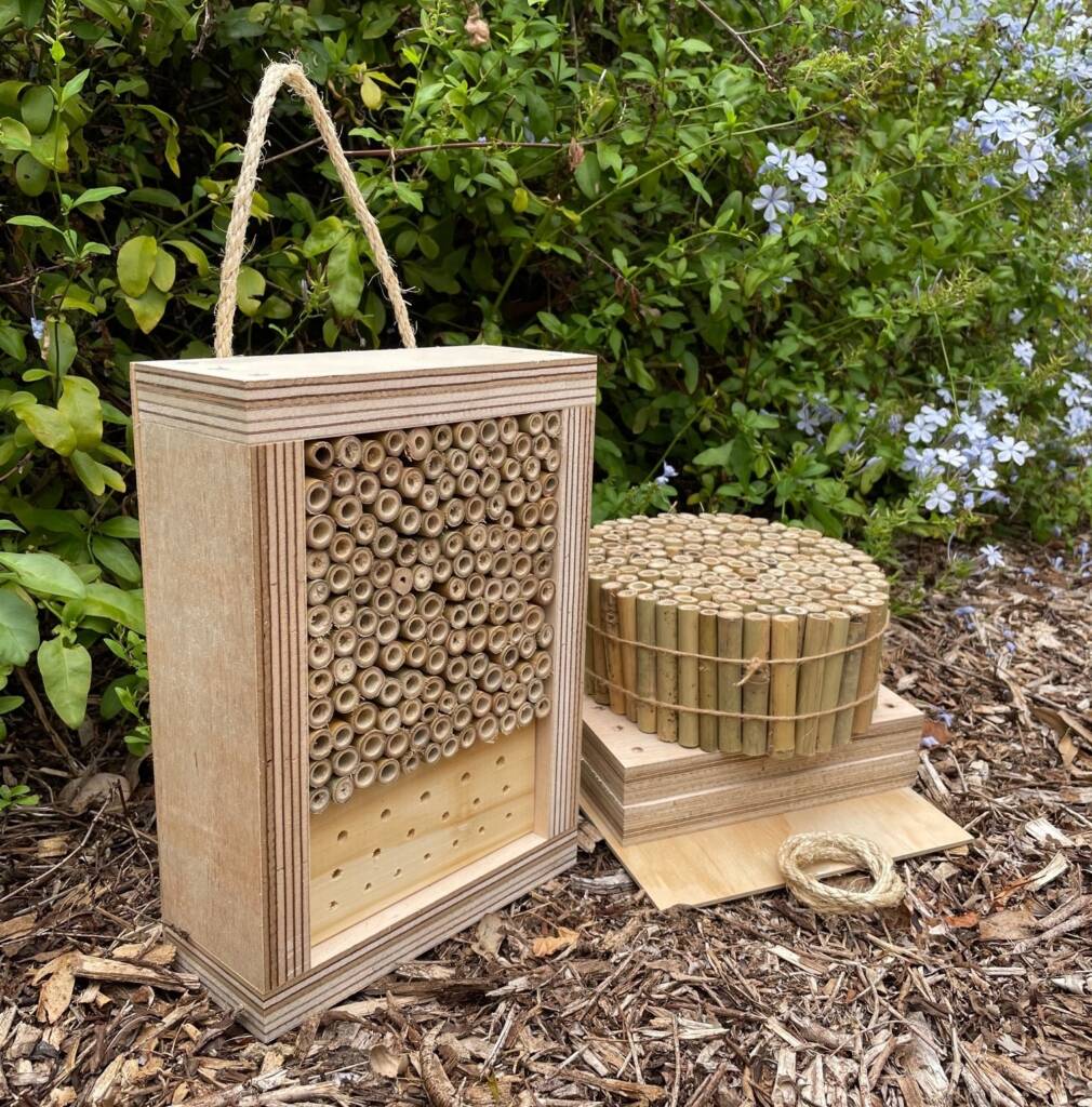 DIY Kit Solitary Native Bee Hotel Australian Ladybird Insect House