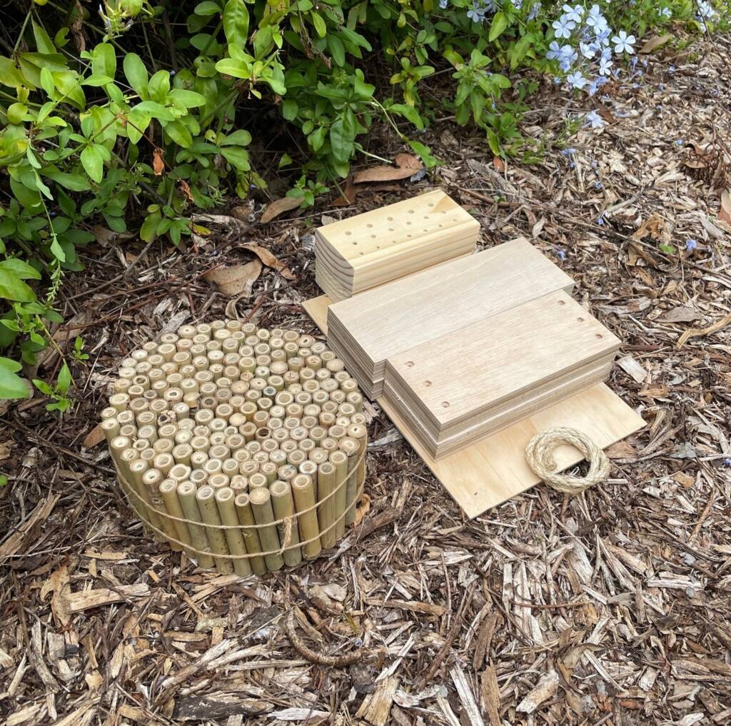 DIY Kit Solitary Native Bee Hotel Australian Ladybird Insect House