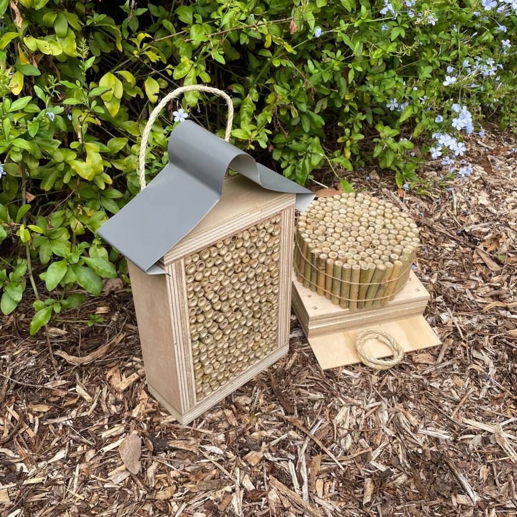 DIY Kit Solitary Native Bee Hotel Australian Ladybird Insect House
